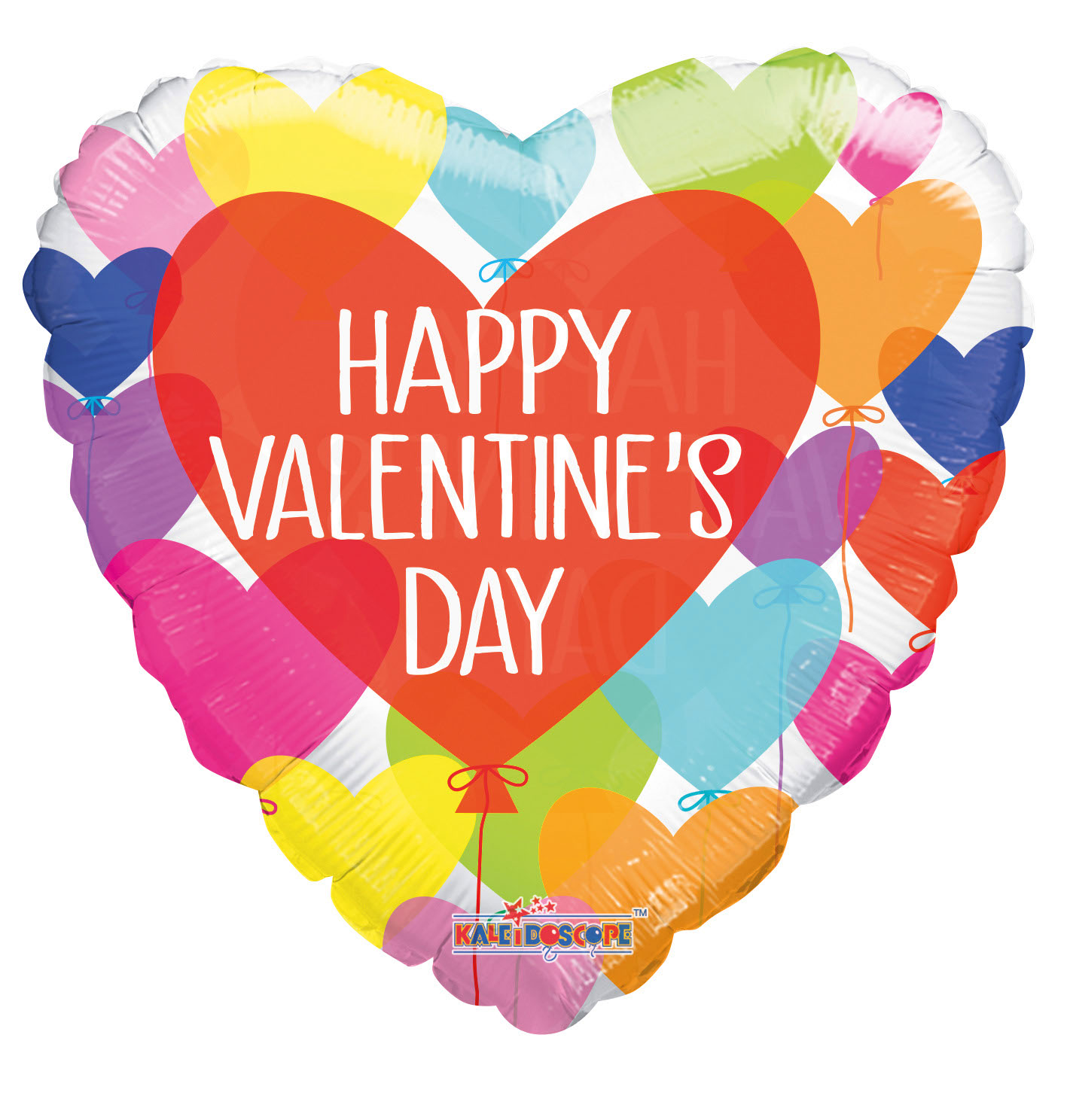 18" Happy Valentine Day Heart Balloons Cv Foil Balloon | Bargain ...