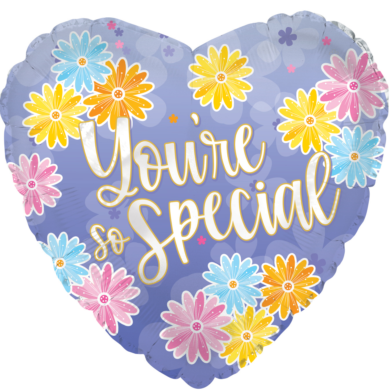9" Airfill Only You're So Special Periwinkle Foil Balloon | Bargain ...