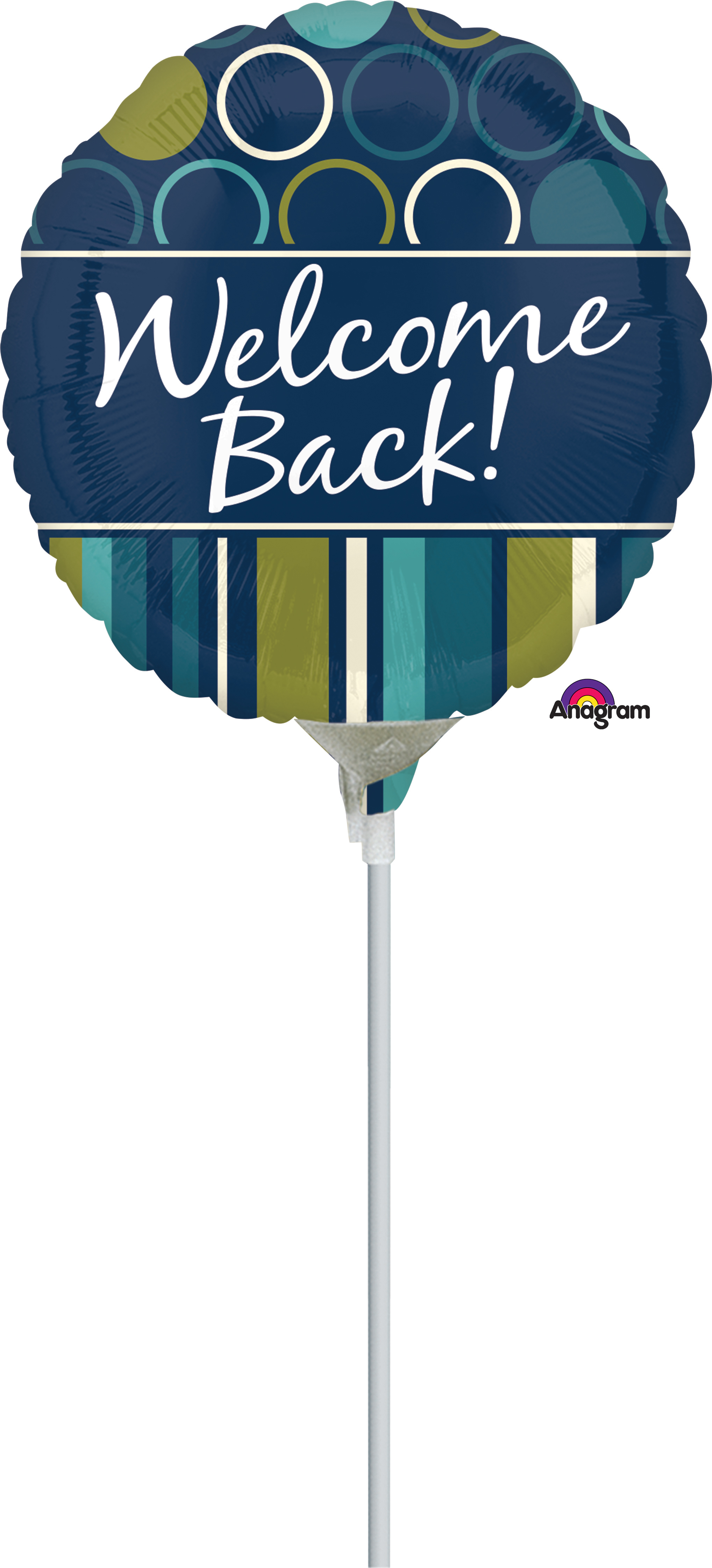 9" Airfill Only Welcome Back Balloon | Bargain Balloons - Mylar ...